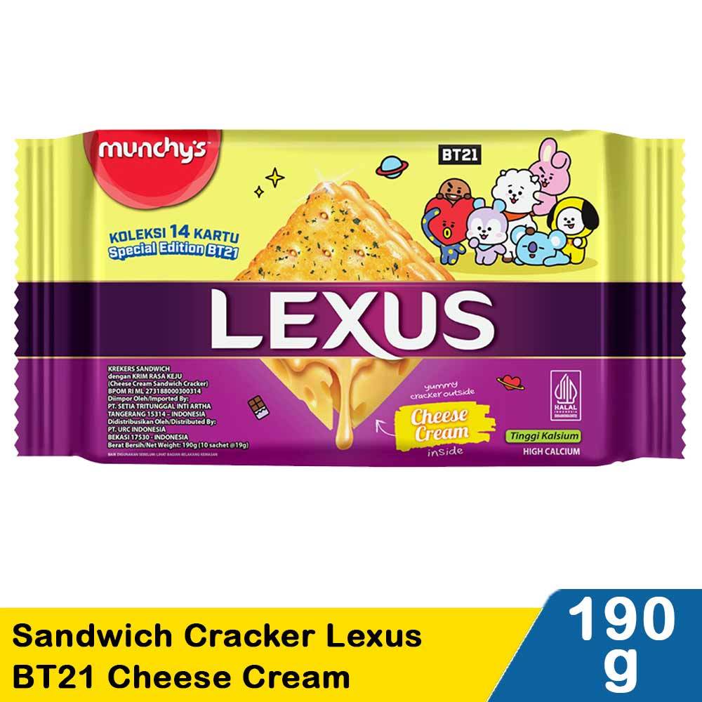 Jual Biskuit Munchy's Lexus Cheese Cream 190GR | Shopee Indonesia