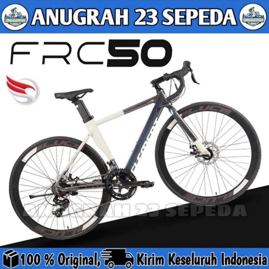 Jual Sepeda Balap ELEMENT FRC 50 Roadbike 700C Frame Alloy 2x8 Speed ...