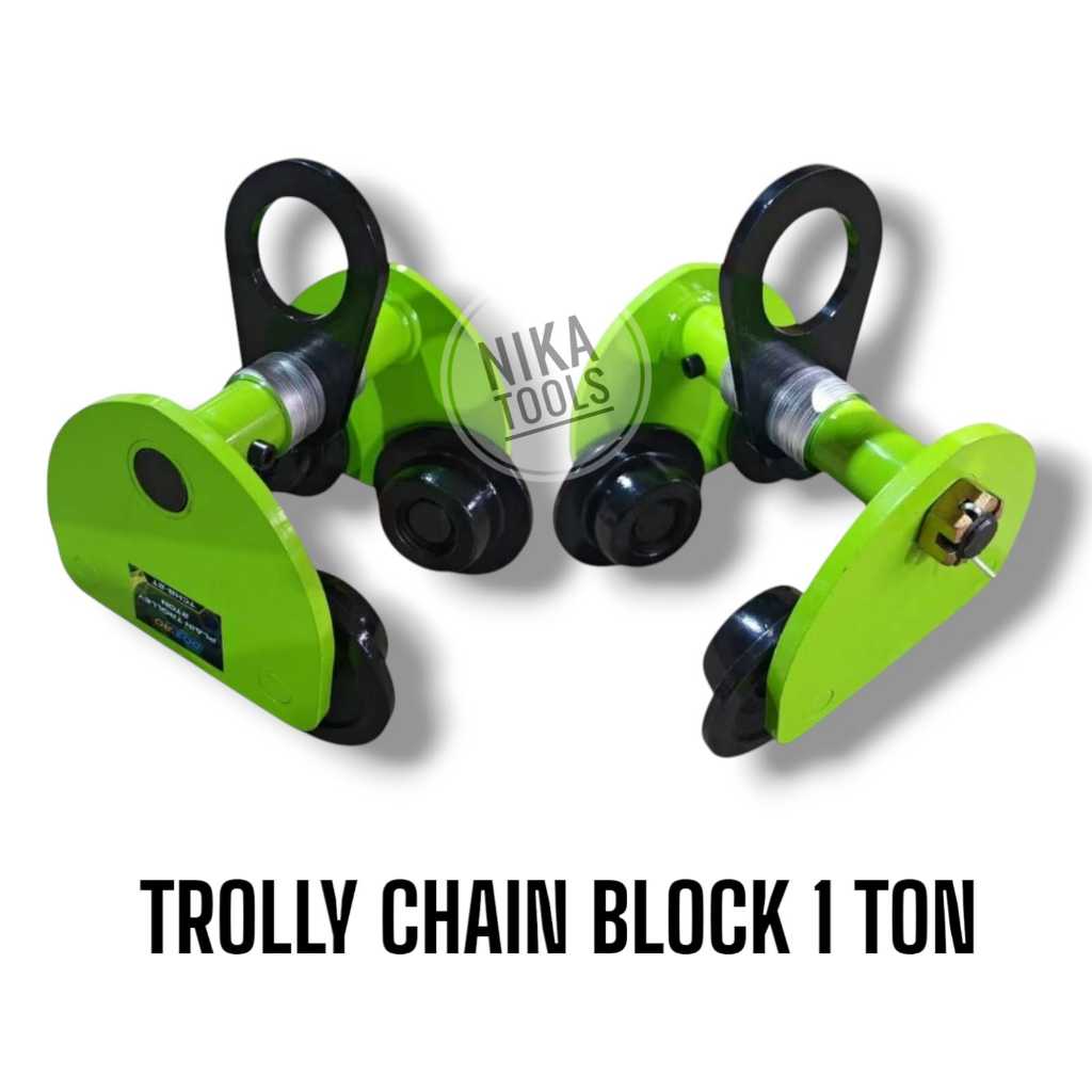 Jual Plain Trolly Manual Chain Trolley Troli 1 TON | Shopee Indonesia