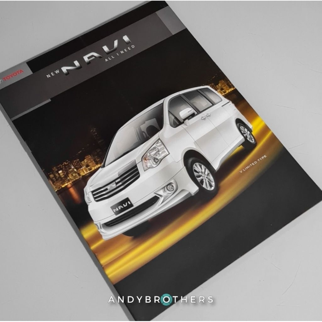 Jual Buku / Brosur / Booklet / Katalog Toyota NAV1 Facelift 2014-2017 ...