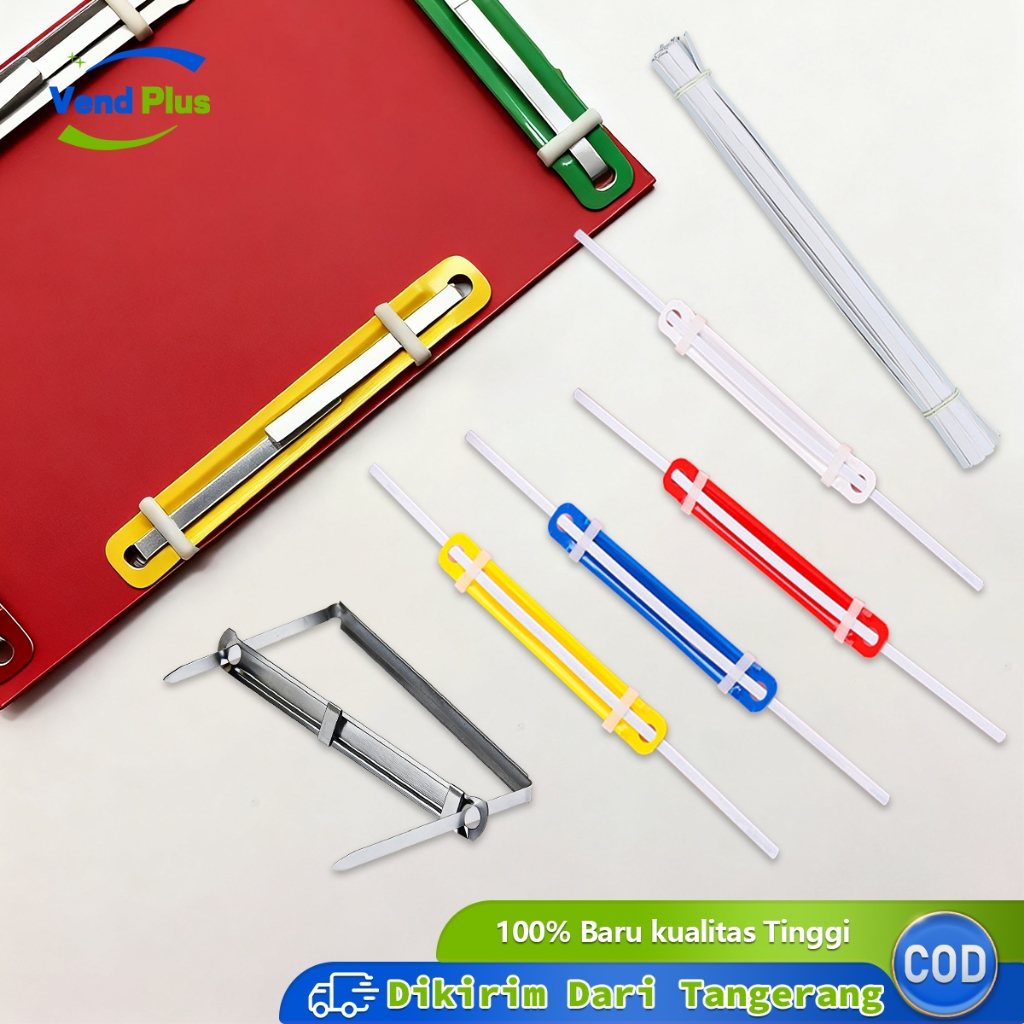 Jual 50pcs/box Paper Fastener Pengikat Kertas Premium Silver Dan ...