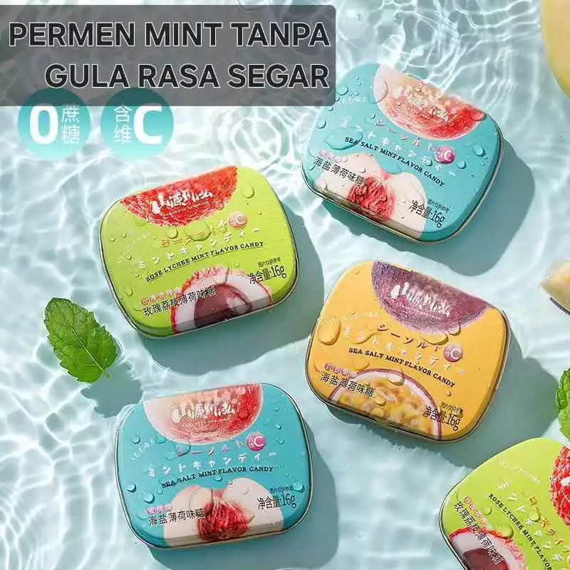 Jual Permen Mint Bebas Gula Permen Bikin Nafas Segar Tidak Bau Makanan ...