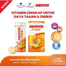 Jual Enervon Fizz Tablet Effervescent (1 Tube x 8 Tablet) | Shopee ...