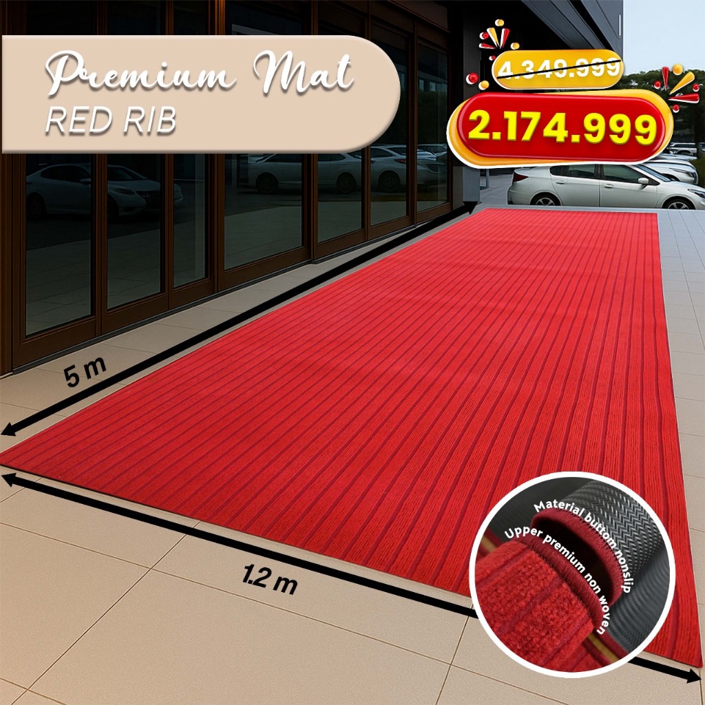 Jual KESET HOTEL PREMIUM 5M x 1,2M KARPET PINTU LOBBY MALL / KESET ...
