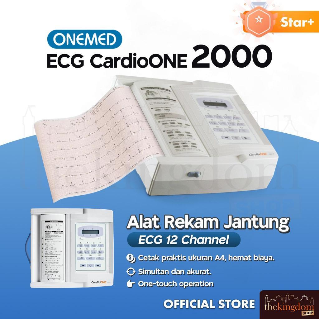 Jual Onemed ECG CardioOne 2000 Mesin Cardio One Electrocardiogram Alat ...