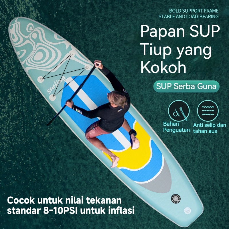 Jual Papan selancar dewasa papan dayung tiup Funkater Stand Up Paddle ...