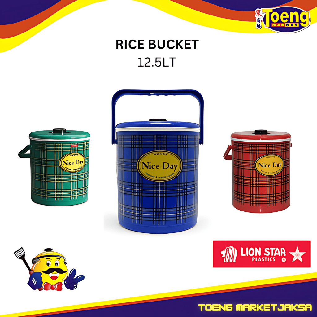Jual Thermos Nasi Dan Es 12.5 Liter - RICE BUCKET 12.5LT LION STAR ...