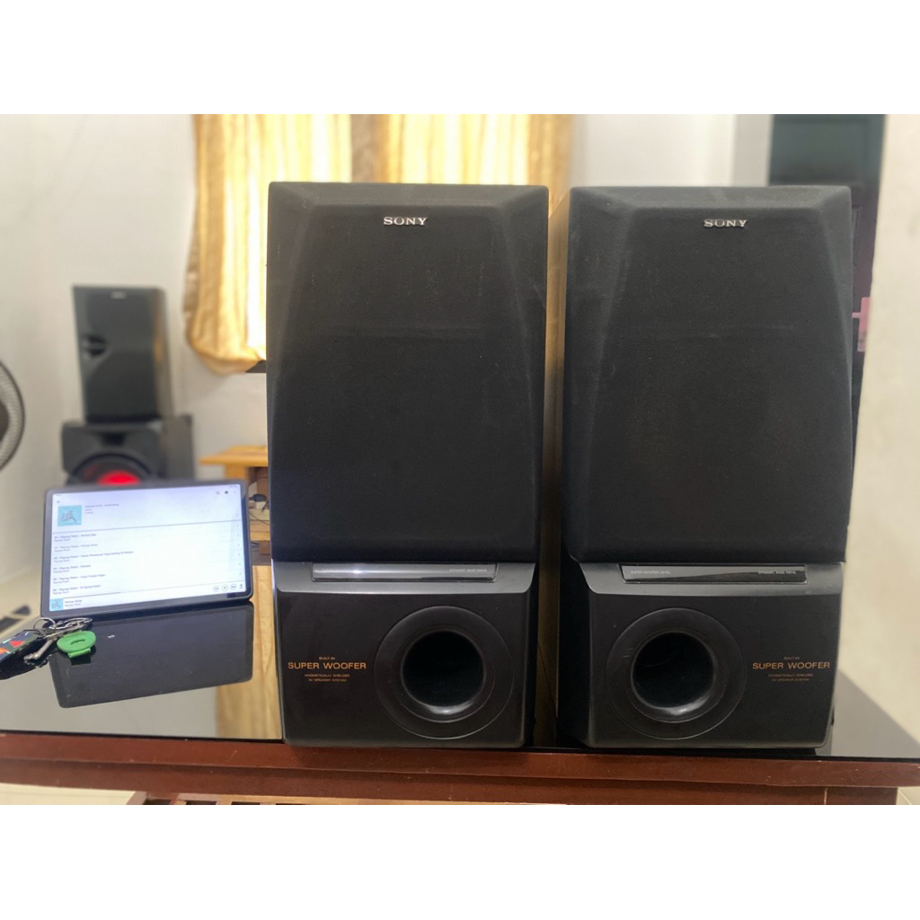 Jual speaker sony LB555AV spiker only not amplifier. mini speaker ...