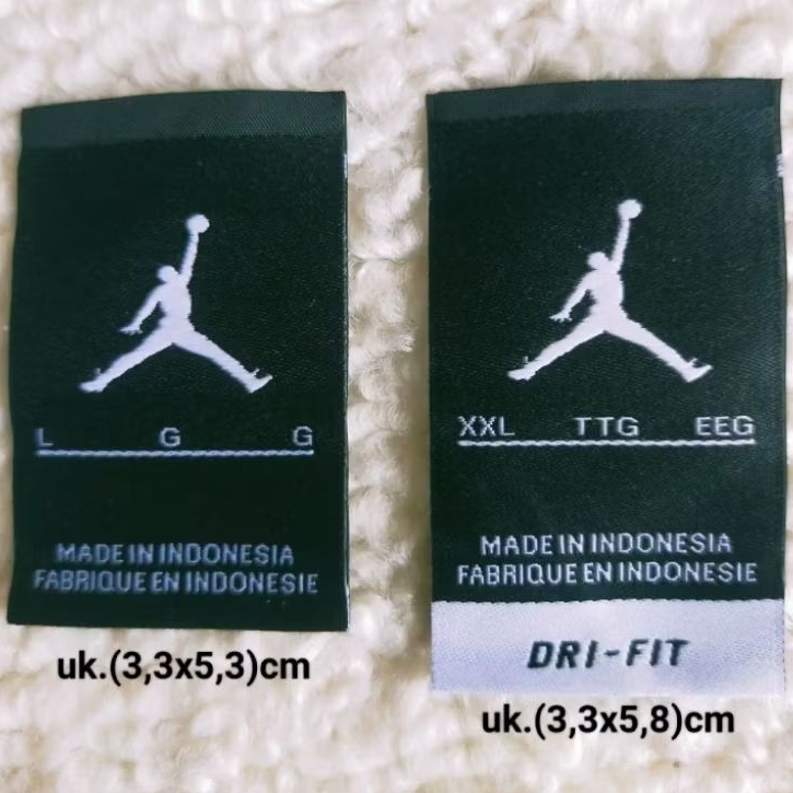 Jual tag nike dri-fit label size | Shopee Indonesia