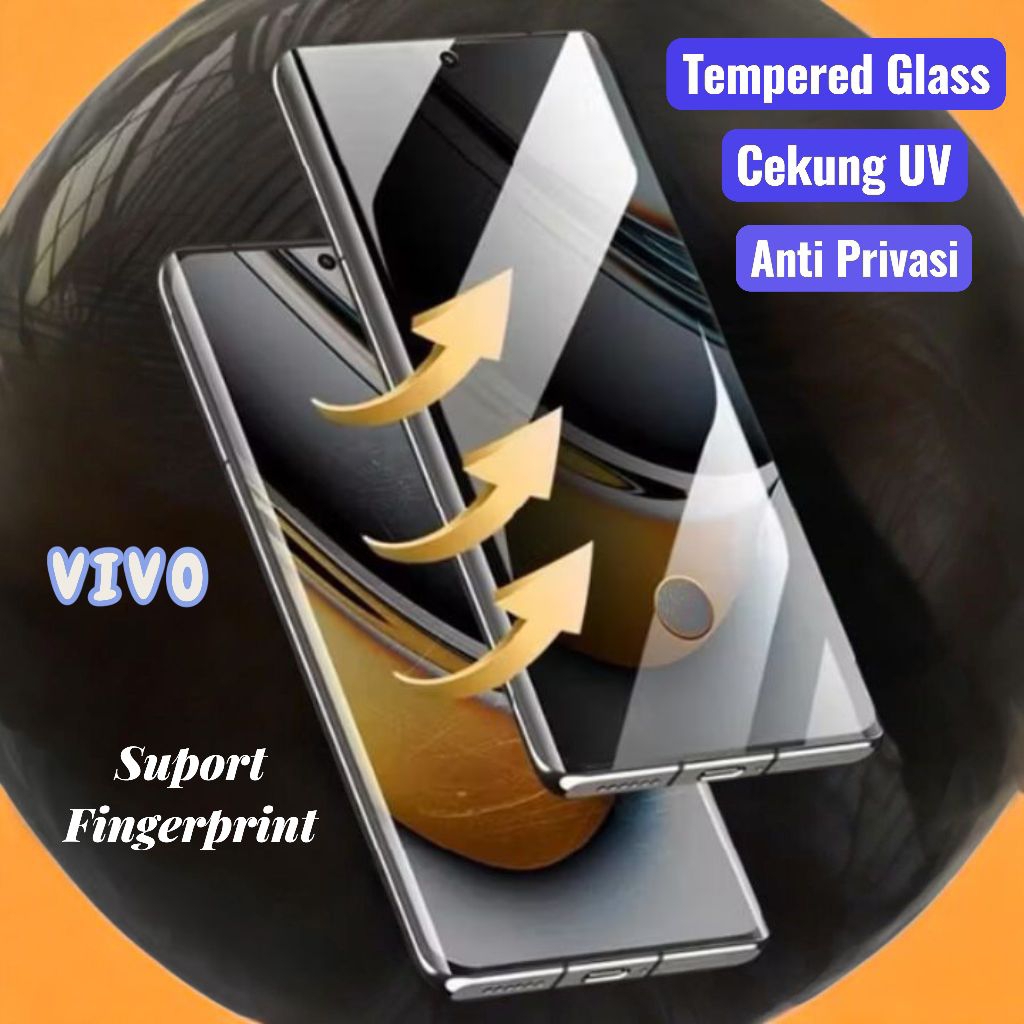 Jual Tempered Glass Cekung Uv Vivo X50 X60 X70 X80 X90 X90s X100 X100s ...