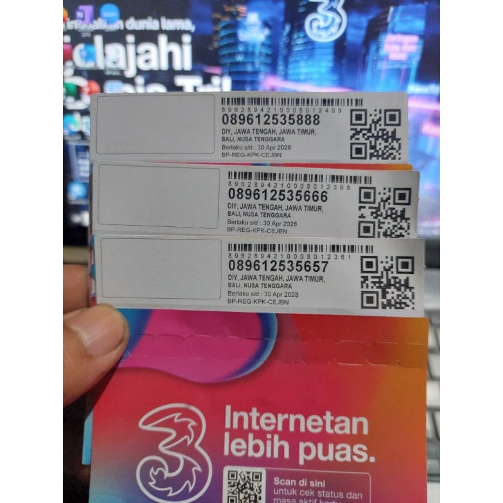 Jual Kartu Perdana Tri Terlengkap & Harga Terbaru Mei 2026 | Shopee ...
