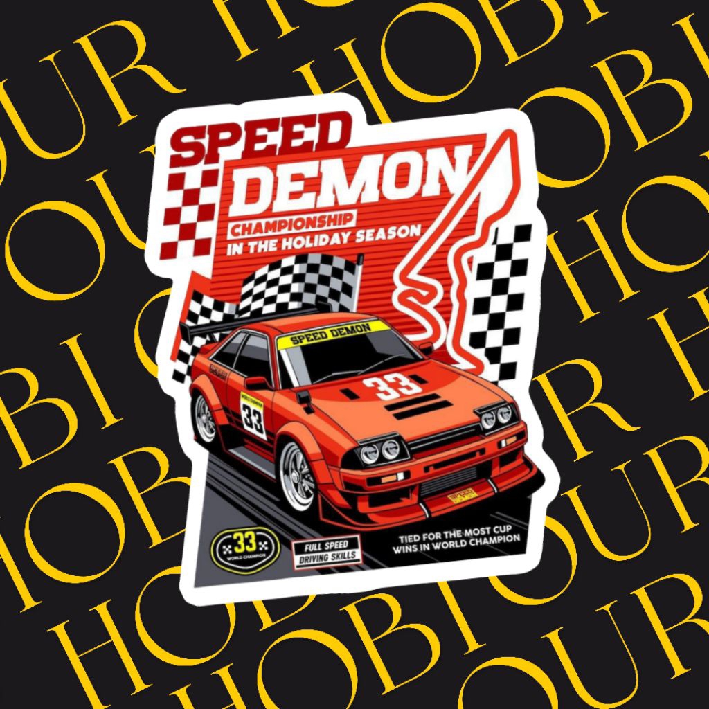 Jual Sticker Speed Demon | Shopee Indonesia