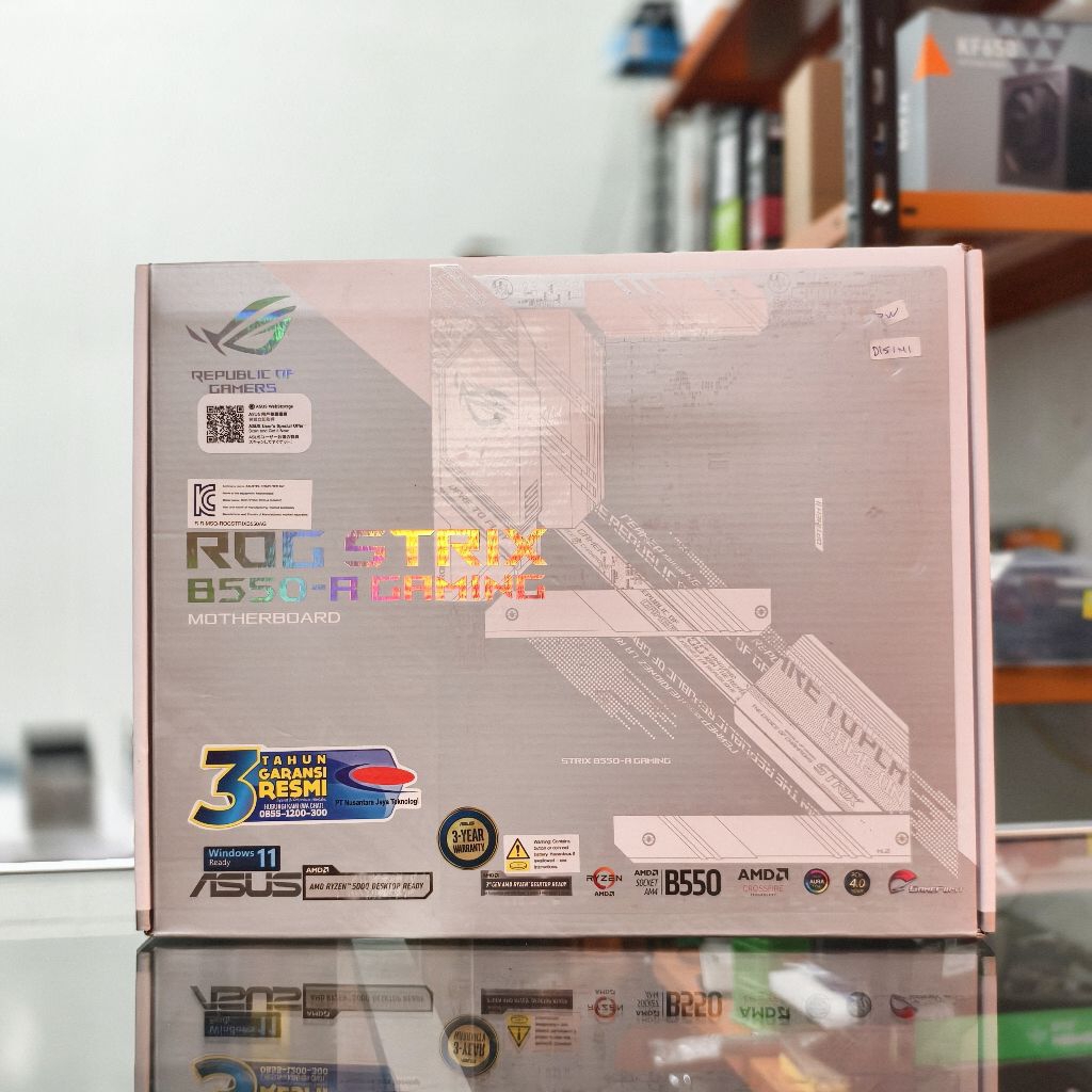 Jual Mobo ASUS ROG Strix B550-A Gaming Garansi Resmi ON 2026 | Shopee ...