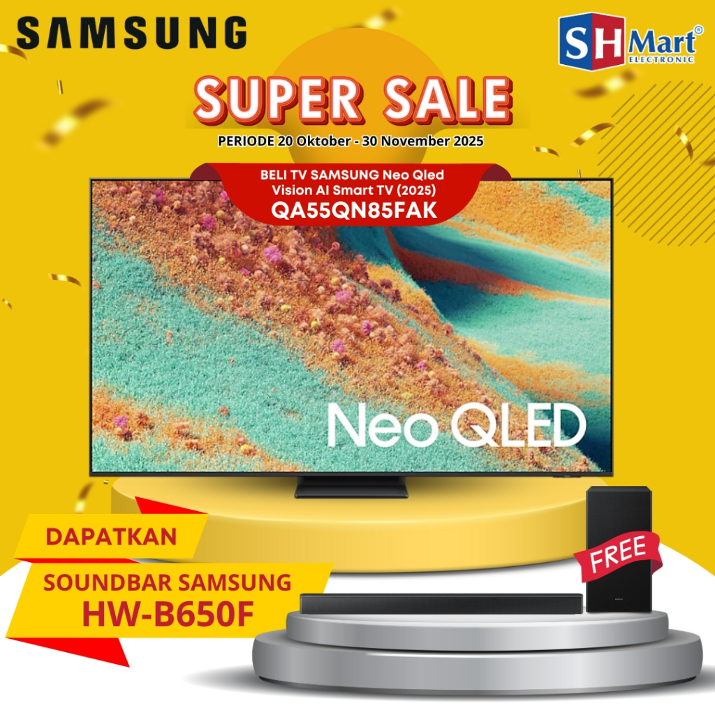 Jual Samsung Neo Qled Tv 55 Inch QA55QN85FAKXXD 4K Vision AI Smart Tv ...