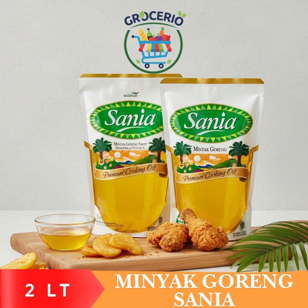 Jual MINYAK GORENG SANIA PREMIUM COOKING OIL 1 LITER & 2 LITER | Shopee ...
