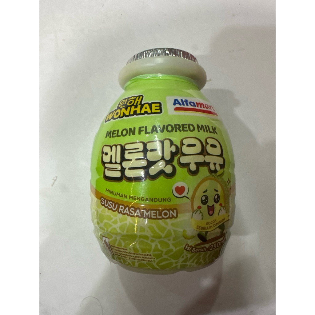 Jual wonhae susu rasa melon 250 ml | Shopee Indonesia