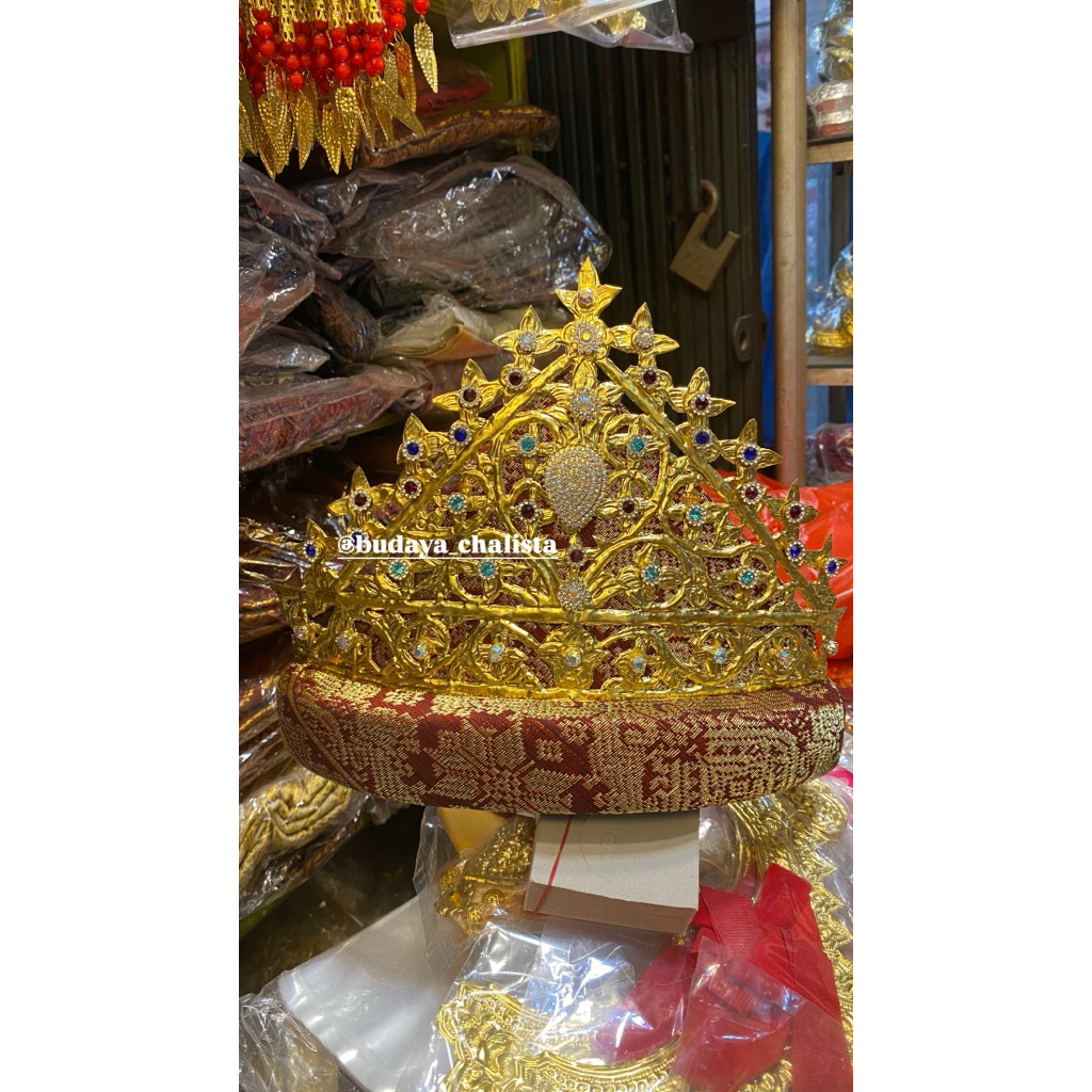 Jual Tanjak tenun asli plat full diamond REAL | Shopee Indonesia