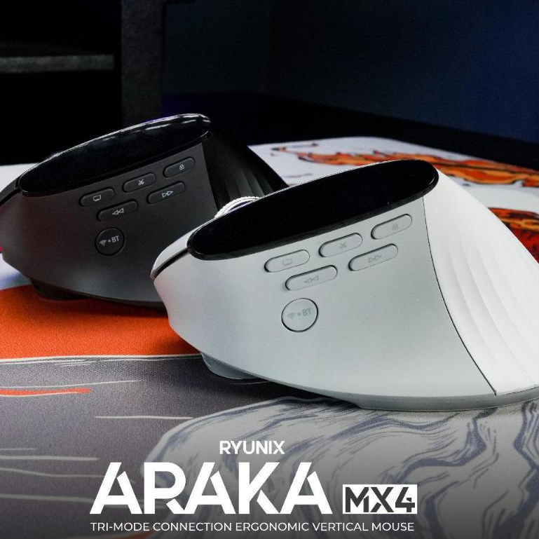 Jual Sades Ryunix Araka MX4 Mouse Vertical Ergonomic | Shopee Indonesia