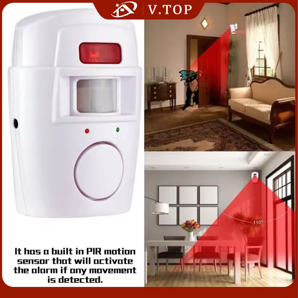 Jual Alarm Sensor Gerak / Alarm Pendeteksi Gerak / Alarm Infrared Anti ...