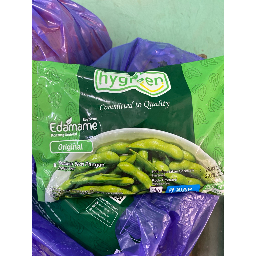 Jual edamame hygreen 500g | Shopee Indonesia
