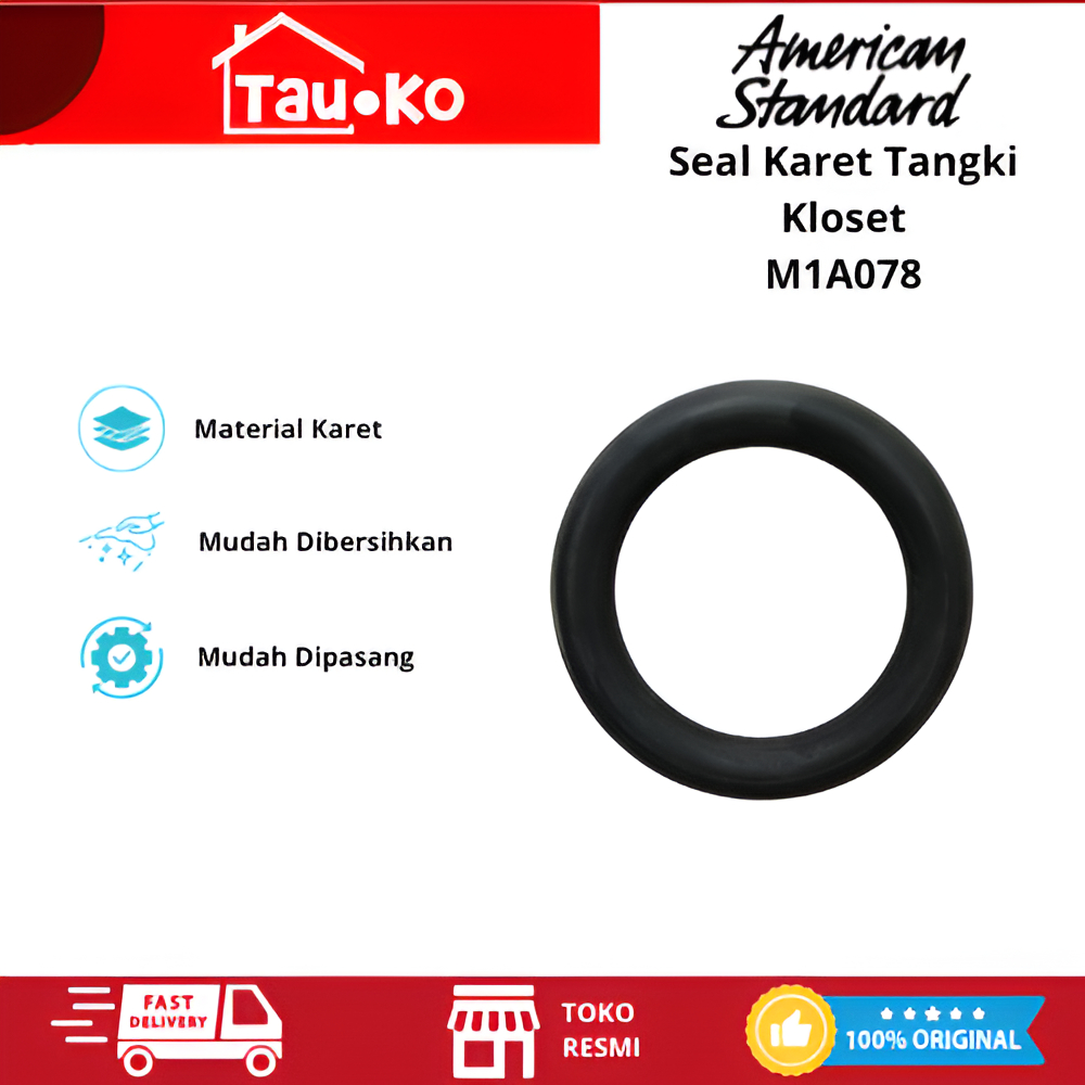 Jual American Standard M1A078 Rubber Seal Tank To Bowl Karet Tangki ...