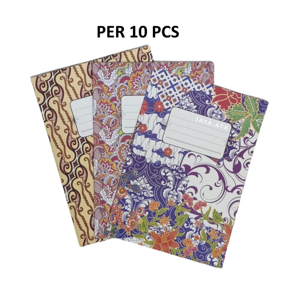 Jual [10 PCS] STOPMAP BATIK MAP KERTAS FOLIO MOTIF BATIK FILE DOKUMEN ...