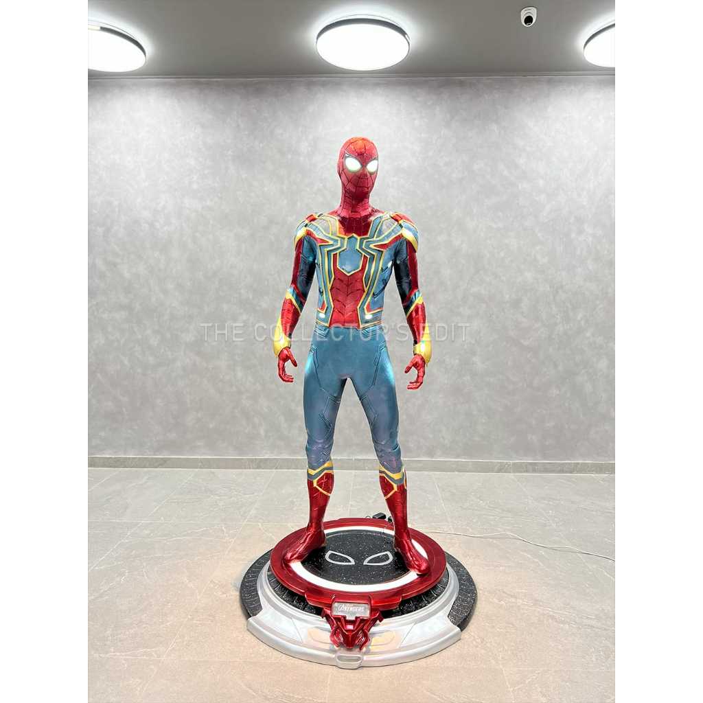 Jual Statue Special Super Hero Spiderman Life Size Body Action Figure ...