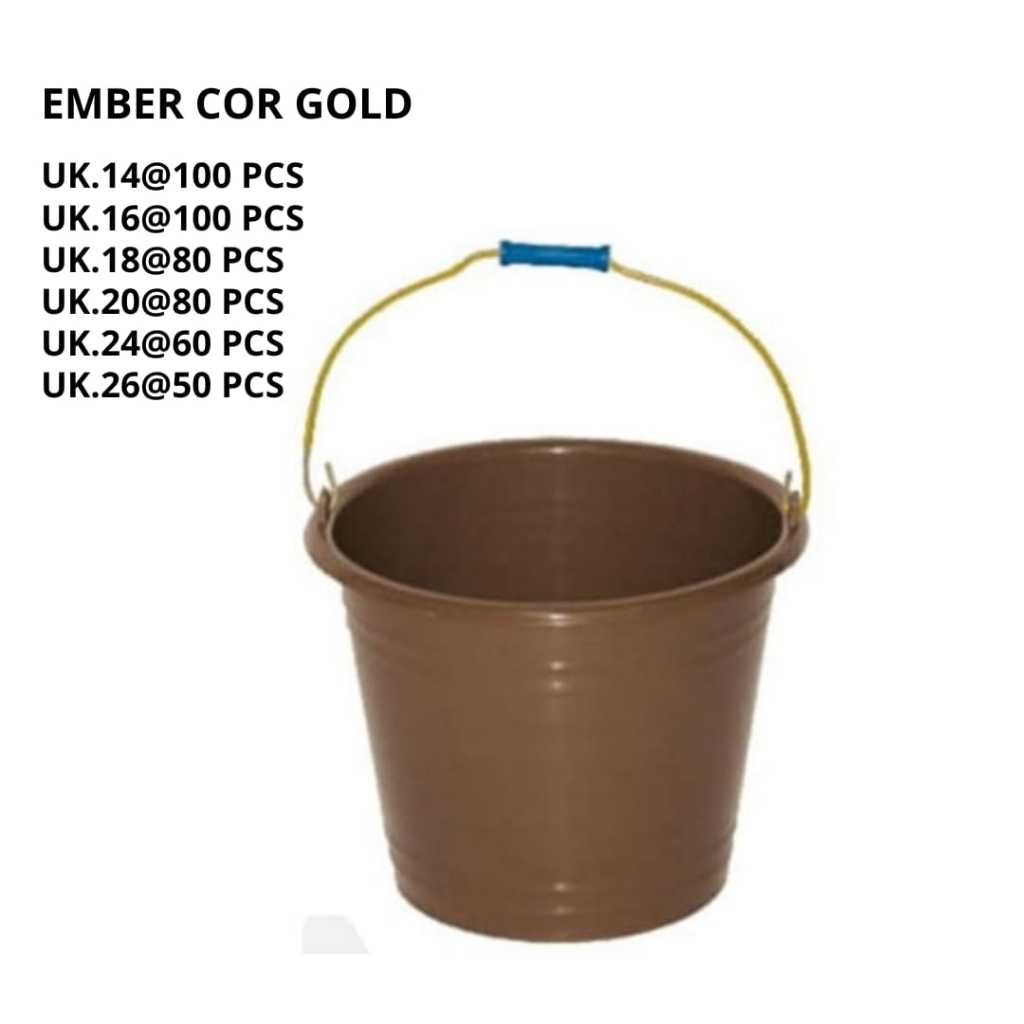 Jual EMBER COR GOLD//EMBER TIMBA | Shopee Indonesia