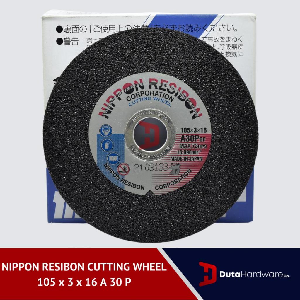 Jual Nippon Resibon 4" x 3 mm A30P - Batu Gurinda Potong | Shopee Indonesia