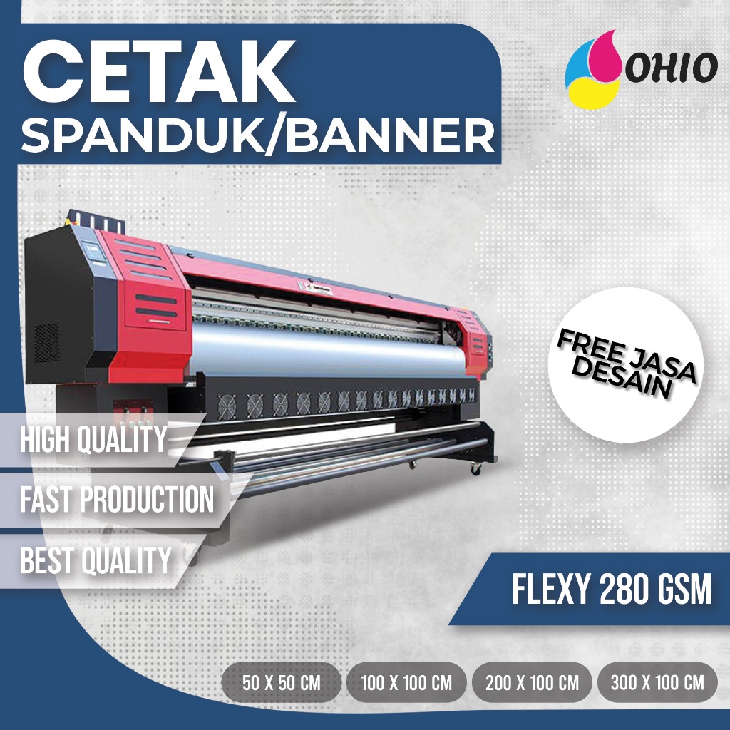 Jual Ohio * Cetak Banner & X Banner Custom | Flexy, Korcin, Backlite ...