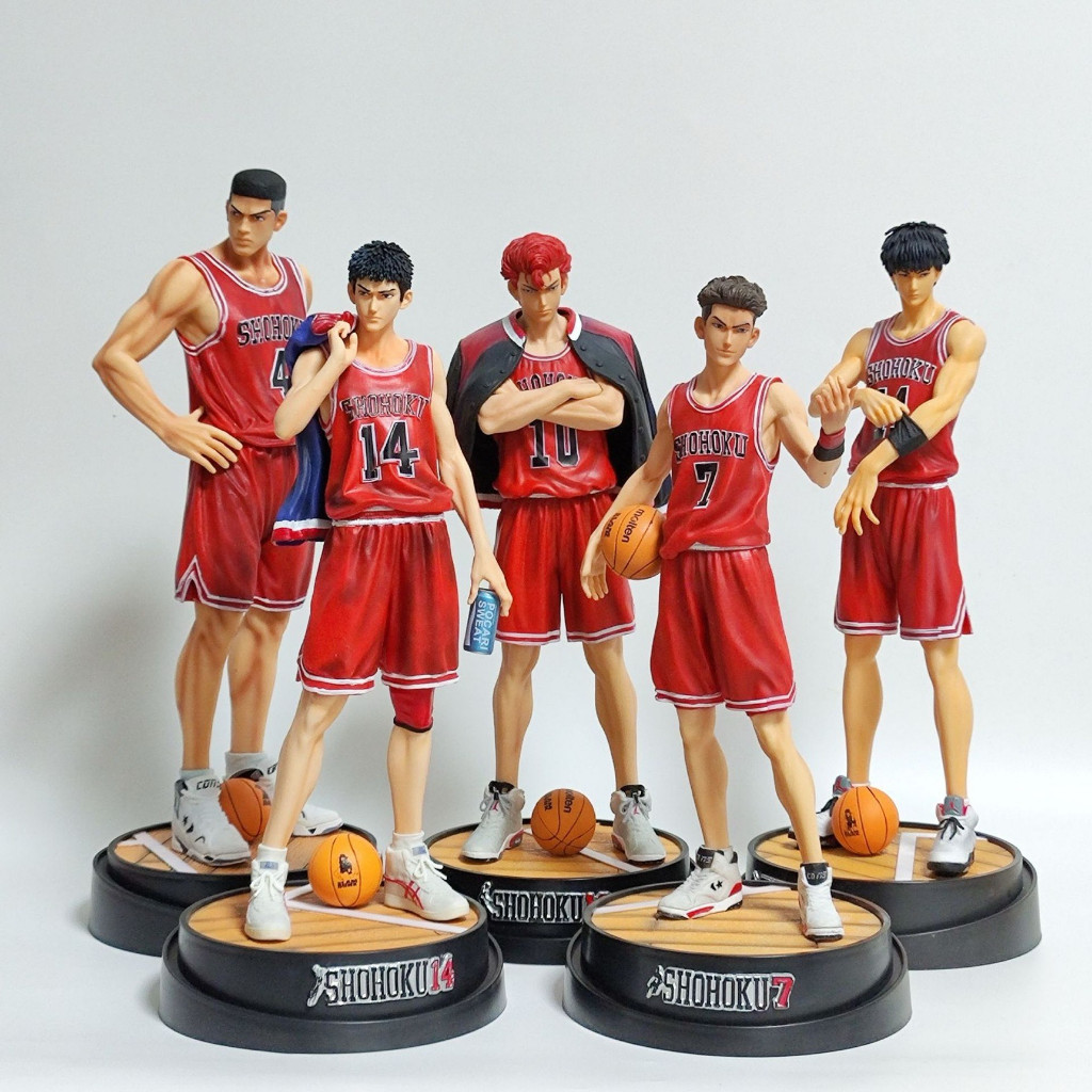 Jual [ Foto Asli ] Statue Slam Dunk Hanamichi Sakuragi - Kaede Rukawa ...