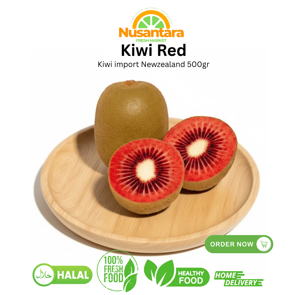 Jual Kiwi Red 500 g Pack Premium | Shopee Indonesia