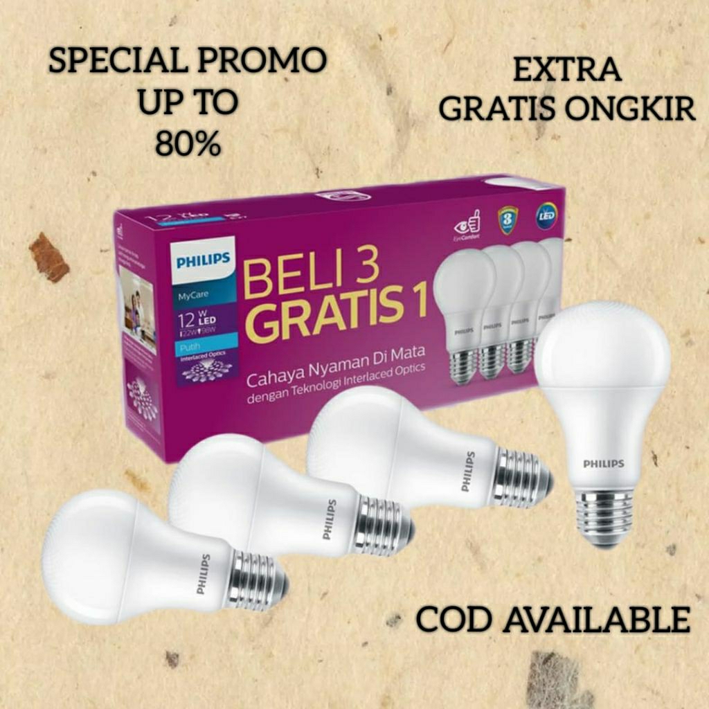 Jual Philips Lampu Led 12 Watt Terlengkap & Harga Terbaru April 2026 ...