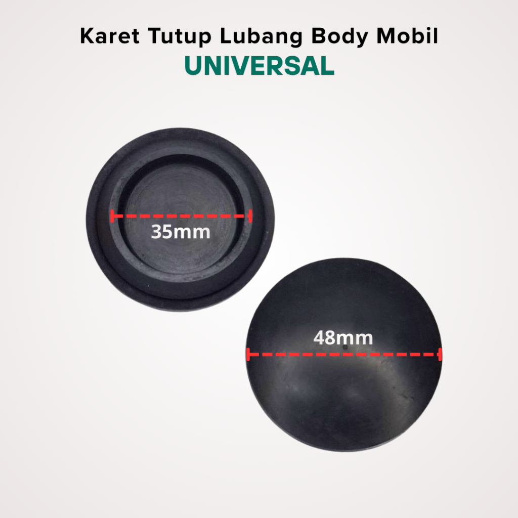 Jual Karet Tutup Mobil Universal 35mm Elastis Hitam | Shopee Indonesia