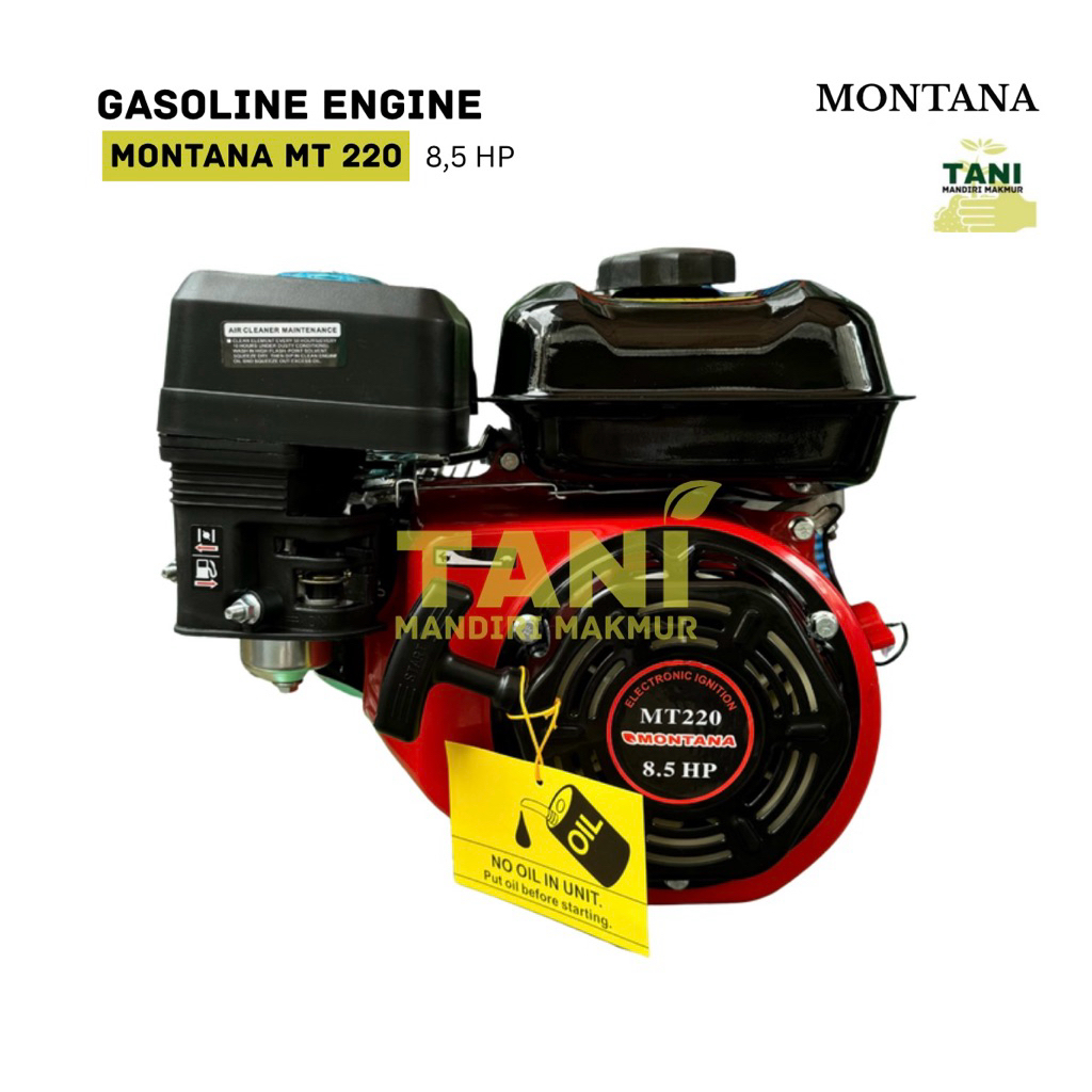 Jual MT220 MONTANA 8,5 HP MESIN PENGGERAK BENSIN 8,5HP MT 220 MONTANA ...