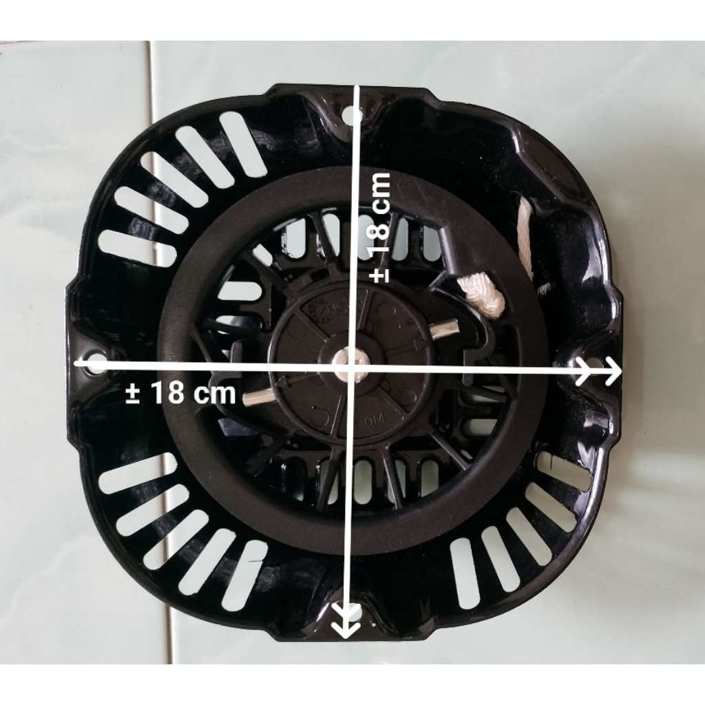 Jual Recoil Starter LONCIN GX 160 5.5Hp PIN LURUS LC170 Tarikan ...