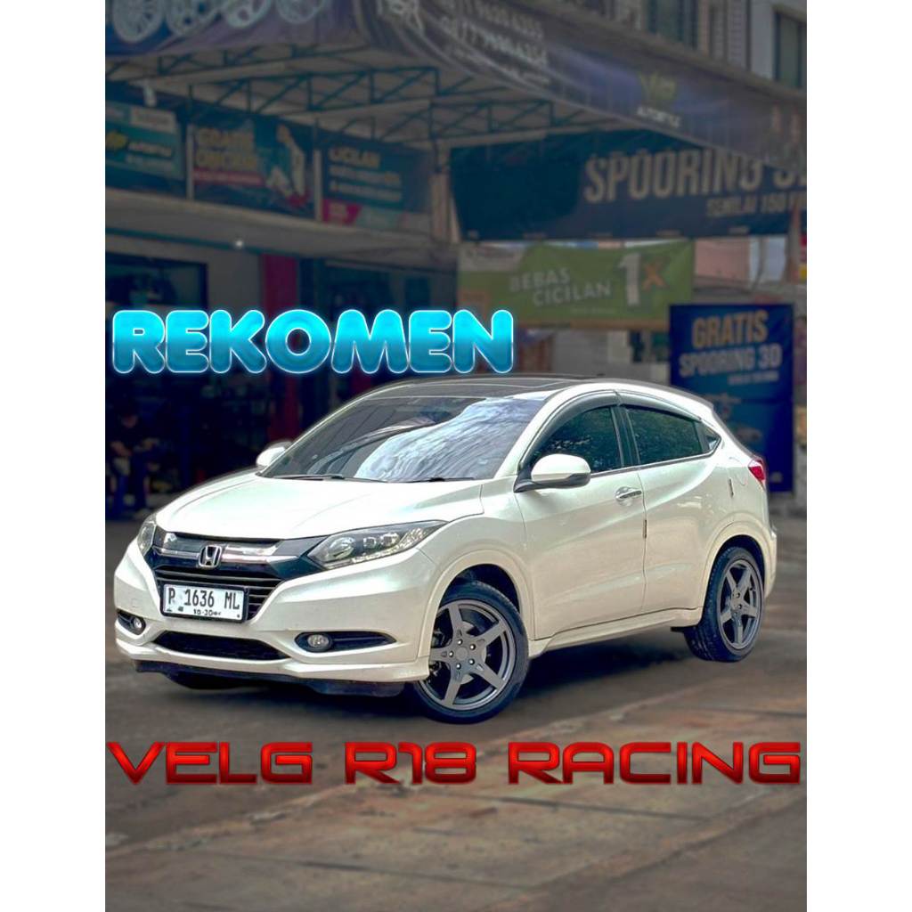 Jual Velg Racing R18 Honda HRV Ring 18 HSR Pente 5x114,3 | Velg Xpander ...