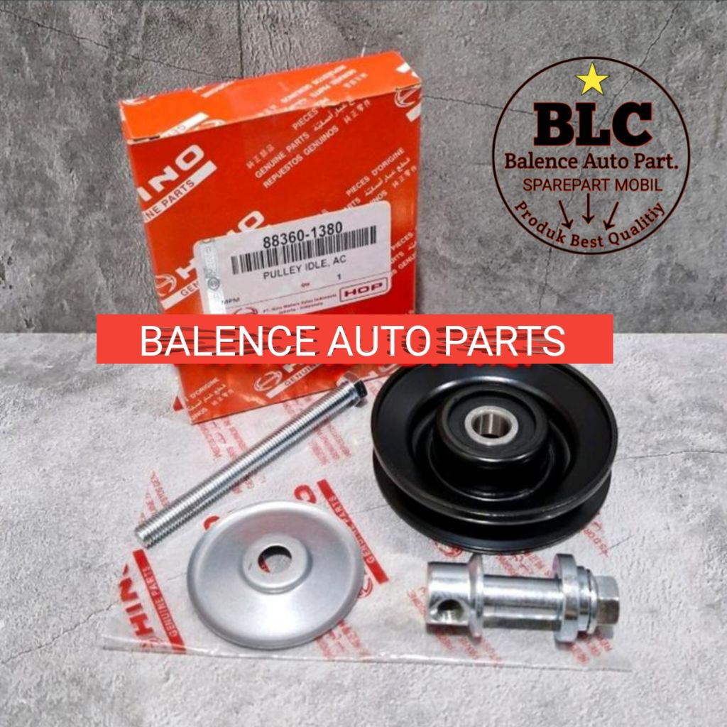 Jual PULLEY /PULI TENSIONER FAN BELT PULLEY AC HINO LOHAN FM260Ti HINO ...