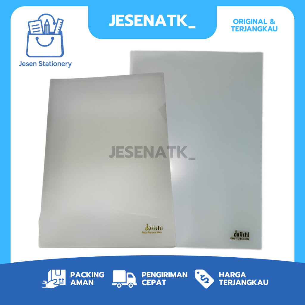Jual Daichi Map L Map Bening Transparant Clear Slave Folio 9002 / A4 ...