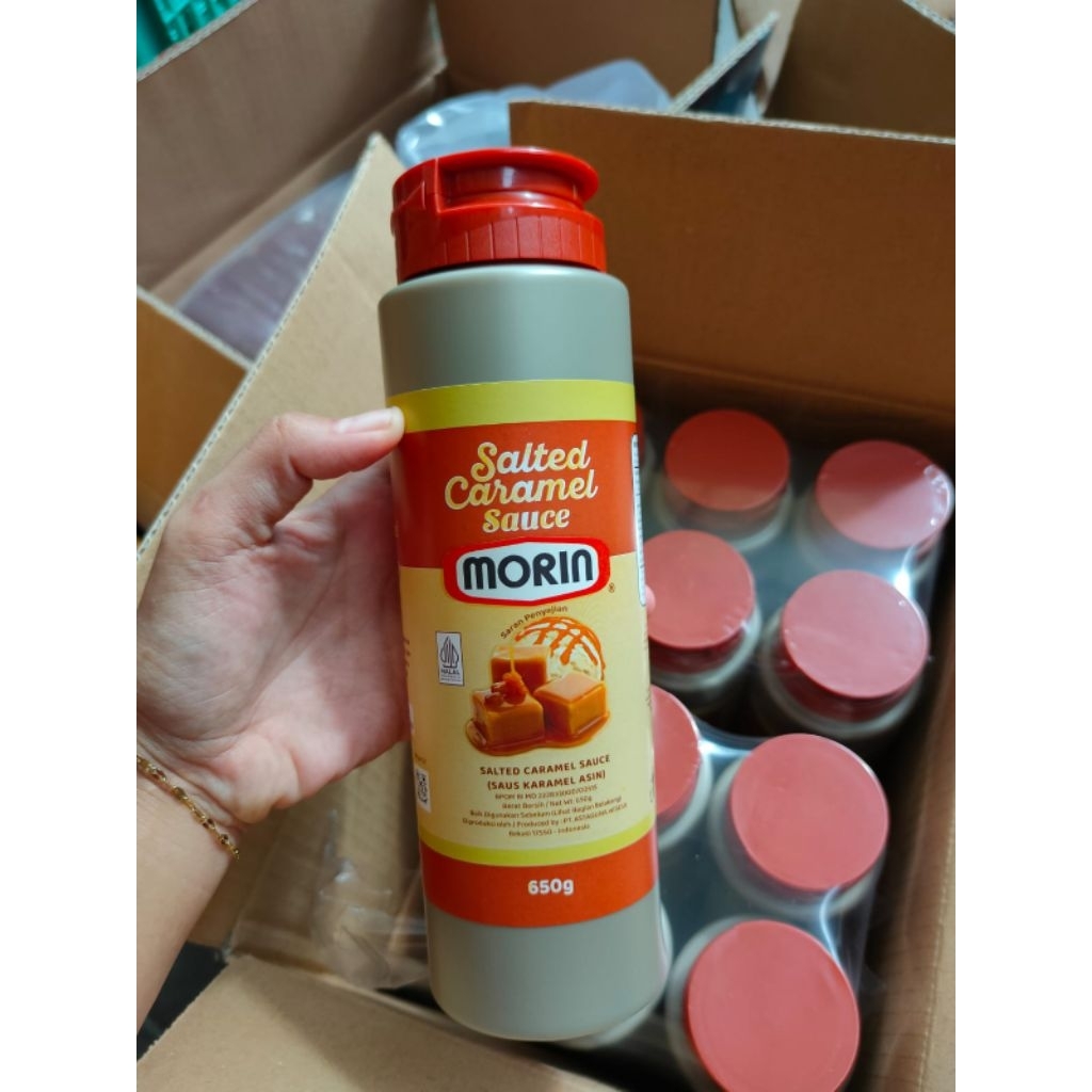 Jual SAUCE SALTED CARAMEL MORIN / SAUCE TOPPING RASA SALTED CARAMEL - 1 ...