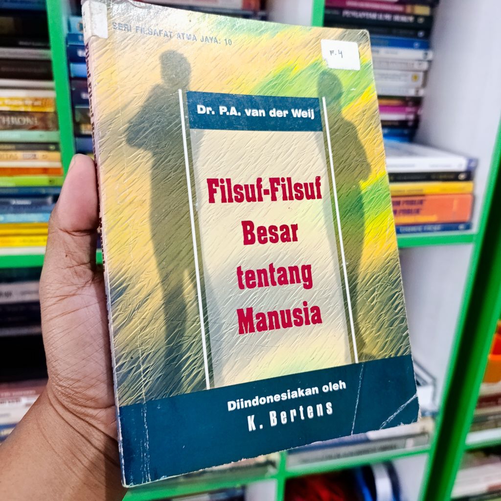 Jual buku filsuf filsuf besar tentang manusia by Van Der Wijk original ...