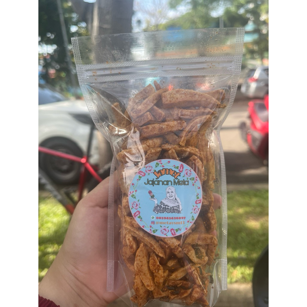 Jual Keripik Basreng Bumbu Basah Daun Jeruk Halal 1 kg | Shopee Indonesia