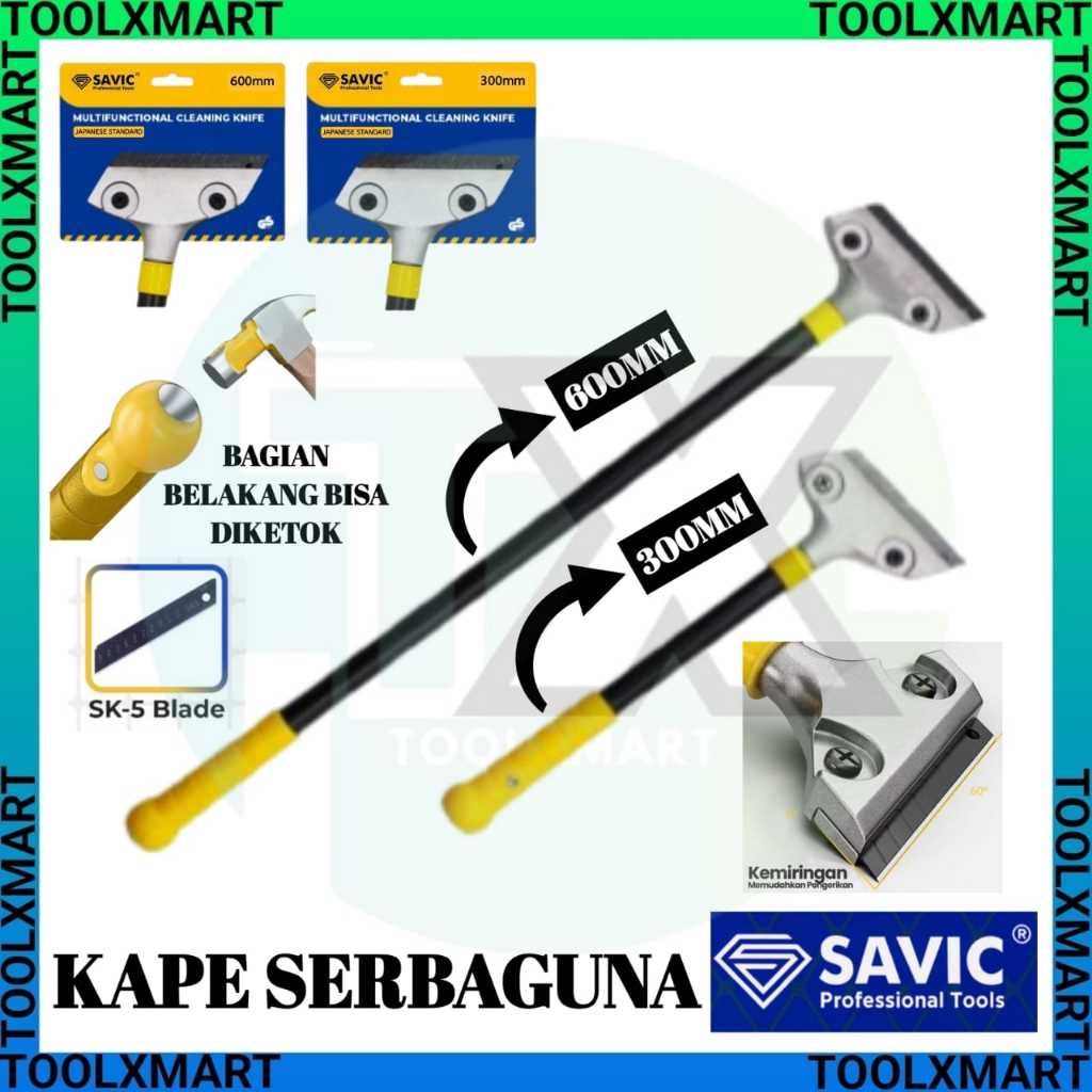 Jual Kape Serbaguna SK5 Blades 300mm 600mm SAVIC / Alat Pembersih ...