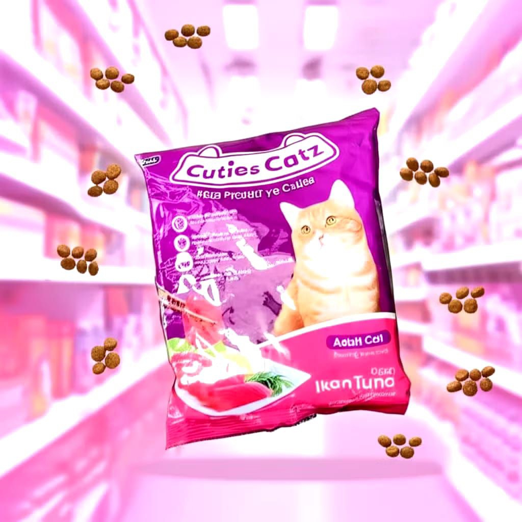 Jual CUTIES CATZ TUNA 500GRAM DRY FOOD KUCING PRODUK MEO PCG ...