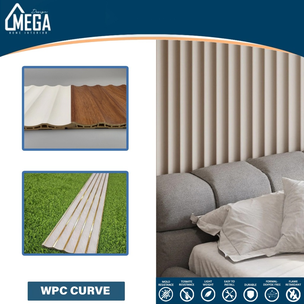 Jual Wood Wall Panel WPC Wall Panel Composite PVC Woodpanel Wallpanel ...
