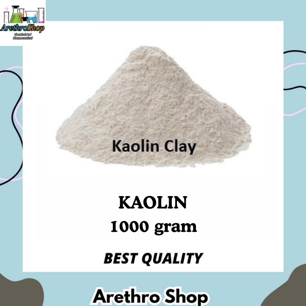 Jual KAOLIN / KAOLIN CLAY 1000 GRAM BEST PRODUCT COSMETIC GRADE ...