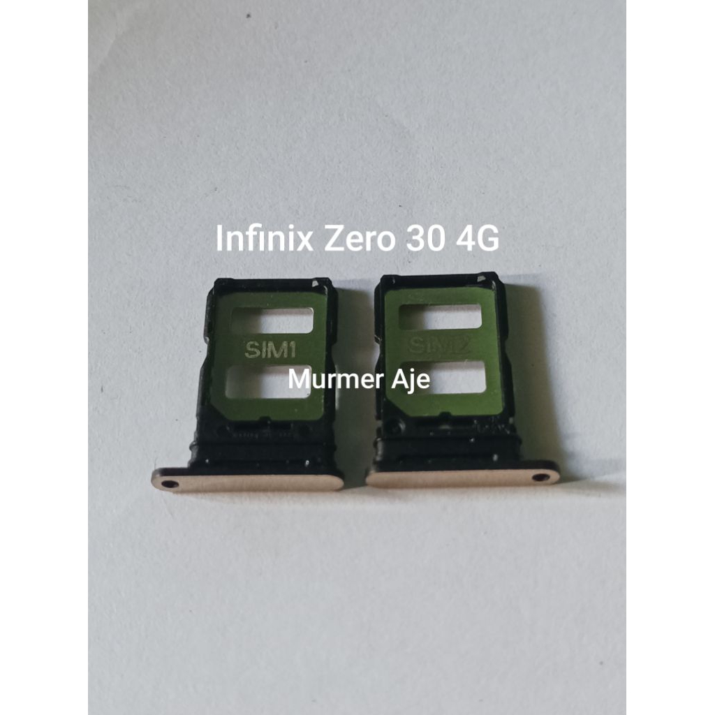 Jual Sim card tray slot tempat kartu infinix zero 30 4G oem | Shopee ...