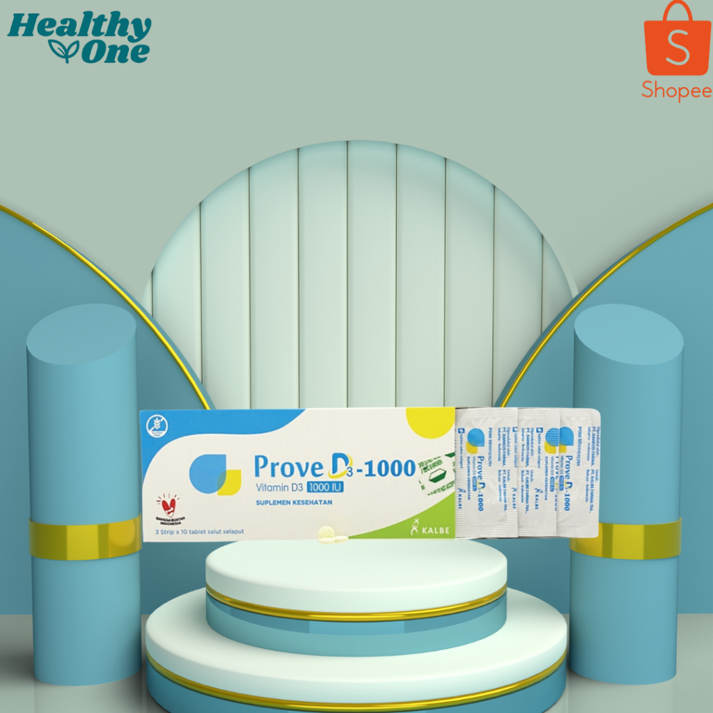 Jual PROVE D3-1000IU 1 BOX 3 STRIP | Shopee Indonesia