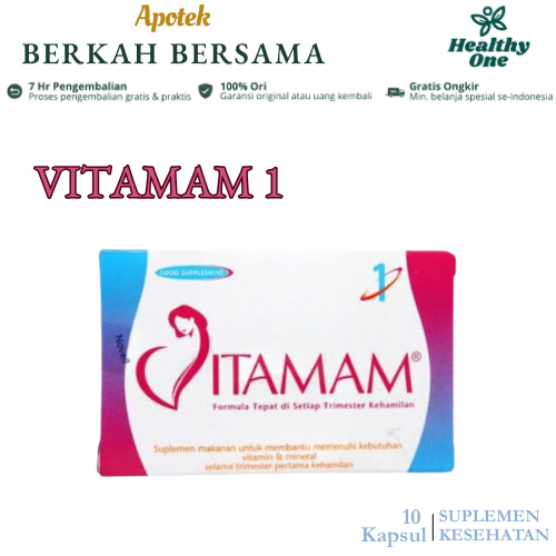 Jual VITAMAM 1 3BLISTER 30 CAPSUL @10`S | Shopee Indonesia