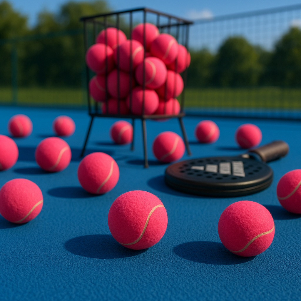 Jual Bola Padel Pink Bola Padle untuk Coaching Training Padel Ball 3 ...